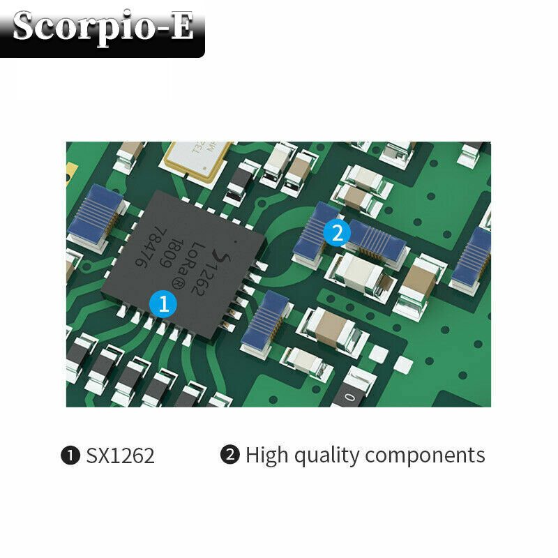 SX1262 LoRa Module 30dBm 12km Rang SMD PA LNA IPEX Stamp Hole rf Module ...