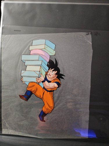 Dragon Ball Animation Cel Of Goku From Broly Legendary Super Saiyan ...