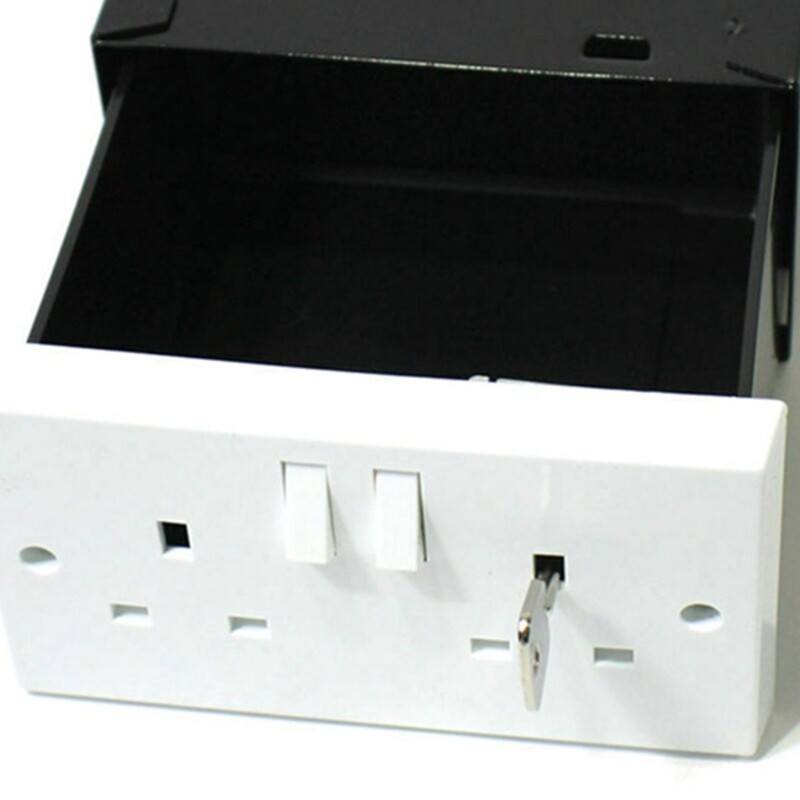Concealed Storage Socket Box Disguised Outlet Wall Safe Hideaway Box | eBay