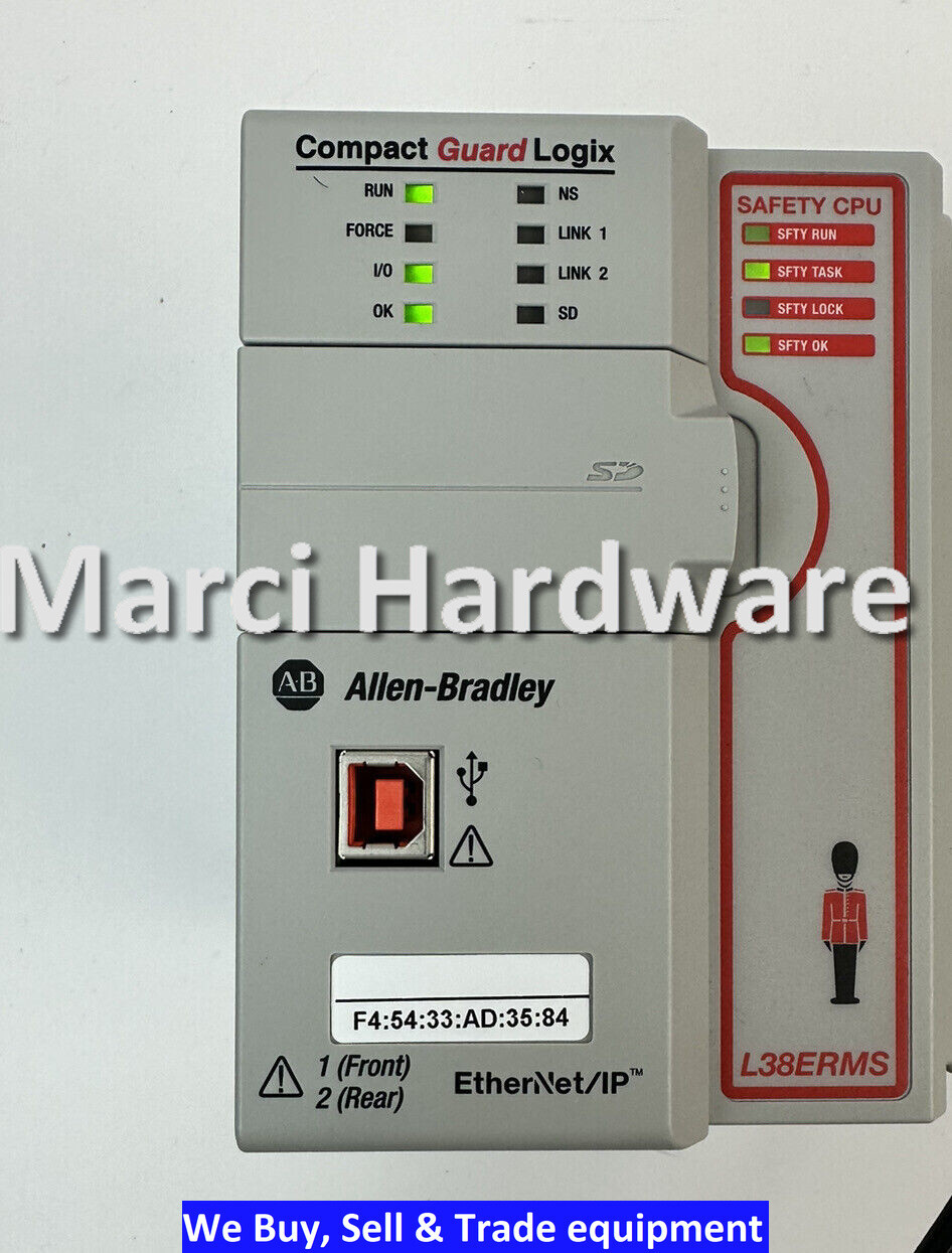 Allen-bradley 1769-L38ERMS /A Compact GuardLogix CPU L38ERMS 5M/1.5M | eBay