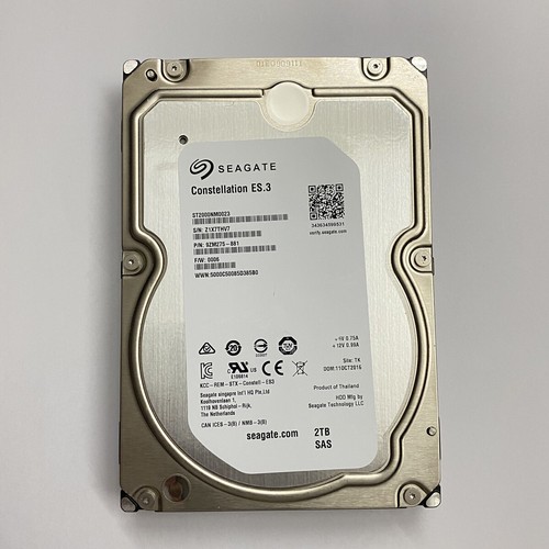 Compatible NEW SEAGATE 2TB ST2000NM0023 CONSTELLATION ES.3 7.2K 6G LFF ...