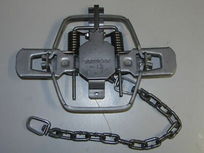 3 Bridger 1.75 Offset Coil Spring Traps (Coyote Fox Trapping Supplies ...