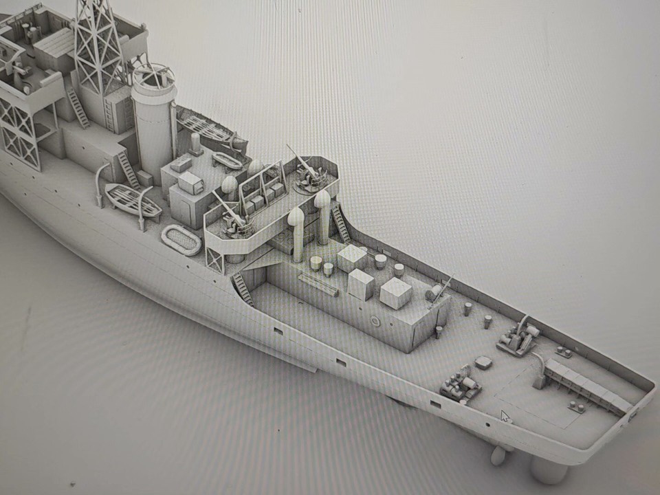 1/72 HMS Castle class corvettes (full hull) 3D Printed kit RC kits | eBay
