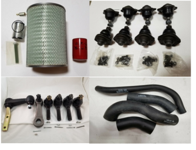 Humvee HMMWV Maintenance Kit M998 Filter, Tie Rod, Ball Joint, Idler ...