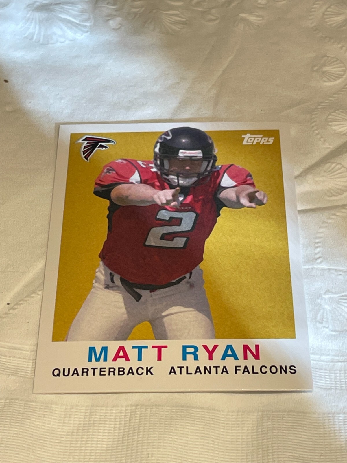 2008 Topps Turn Back The Clock Matt Ryan Rookie Card #1of40 | eBay