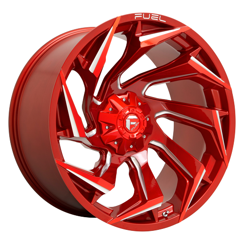 20 Inch Red Wheels Rims Chevy Silverado Truck 2500 3500 20x10" Fuel ...