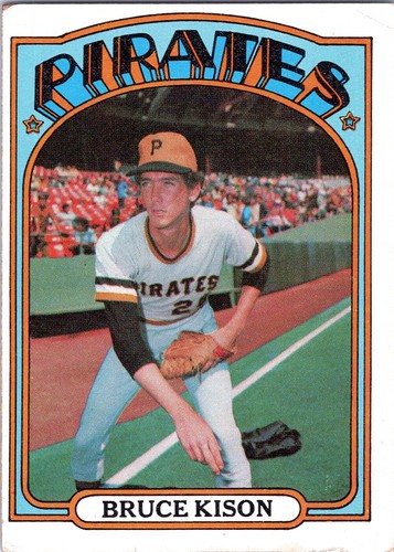 1972 Topps Bruce Kison #72 Pittsburgh Pirates Vintage Baseball Card RC ...