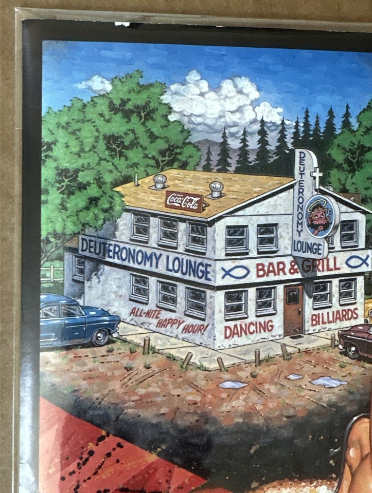 SIGNED Robert Williams 1992 Jezebel on a BLT Poster Print Psychedelic ...