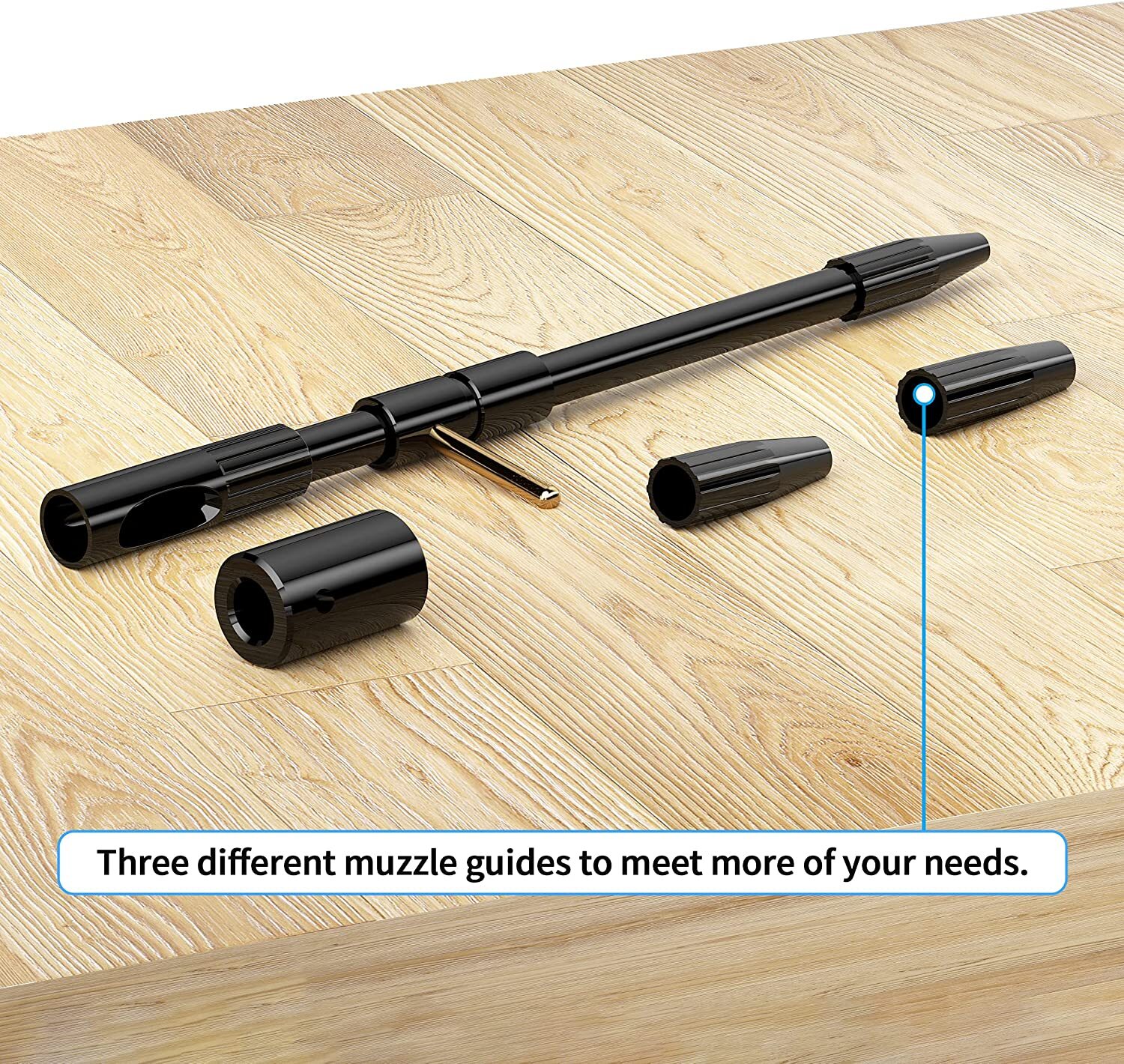 Bore Guides Kit with 3 Muzzle Guides for Firearm Cleaning, Universal Bore Guides | eBay