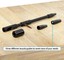 Bore Guides Kit with 3 Muzzle Guides for Firearm Cleaning, Universal ...