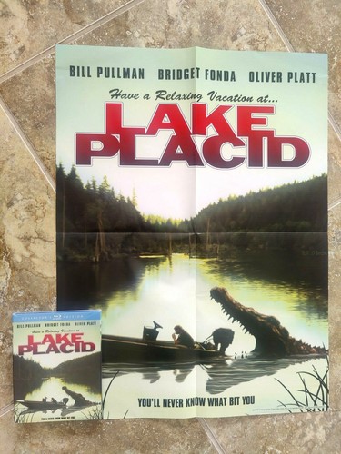 LAKE PLACID (COLLECTOR'S EDITION Blu-ray with SLIPCOVER + POSTER OOP ...