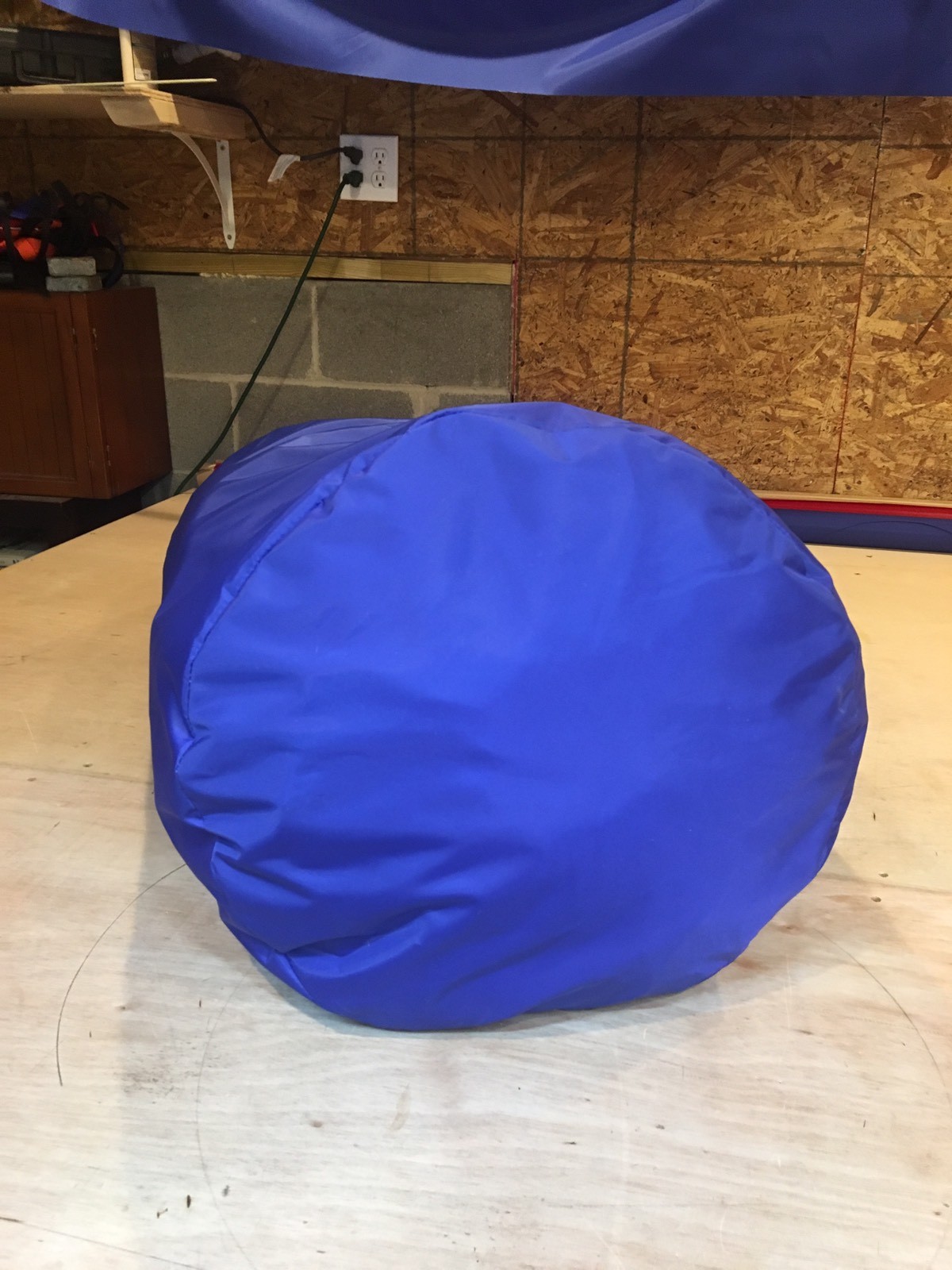 Blue Sail Bag 42" x 18" 400 Denier Nylon sail storage mainsail, jib ...