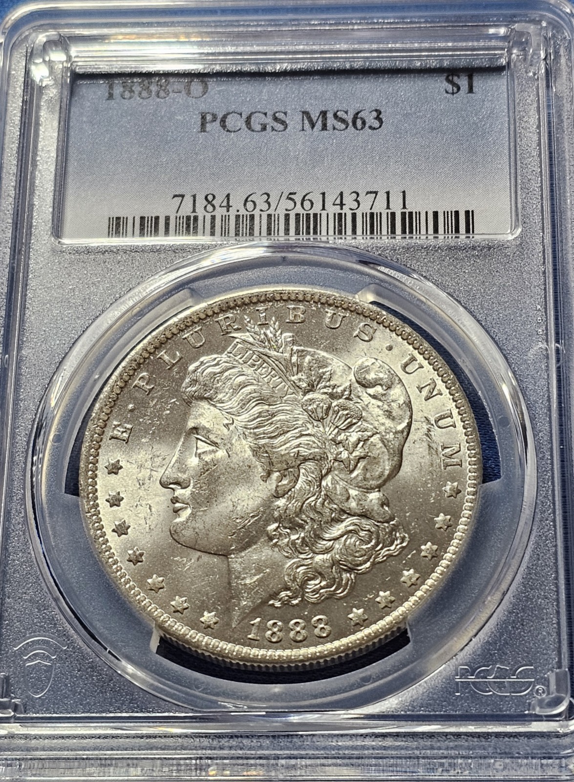 1888 O MORGAN PCGS MS63 Graded Silver $1 Dollar | eBay