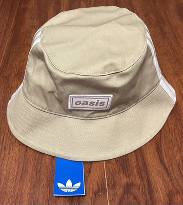 Oasis x Adidas Beige Bucket Hat Limited Edition Sold Out from Pop-Up ...
