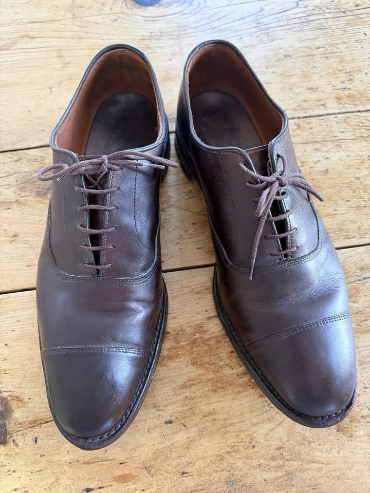 Allen Edmonds Fifth Avenue Chili Brown Size 11.5D | eBay