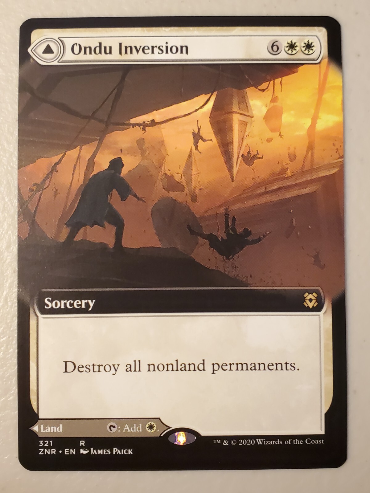 MTG Ondu Inversion / Ondu Skyruins ZNR 321 Extended Near Mint | eBay