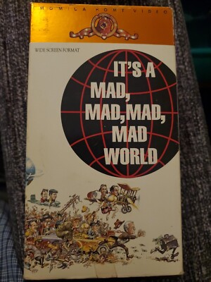 Its a Mad, Mad, Mad, Mad World (VHS, 1991, 2-Tape Set) 27616539830| eBay
