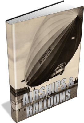 AIRSHIPS 34 Vintage Books - Hot Air Balloons, Zeppelin, Ballooning ...