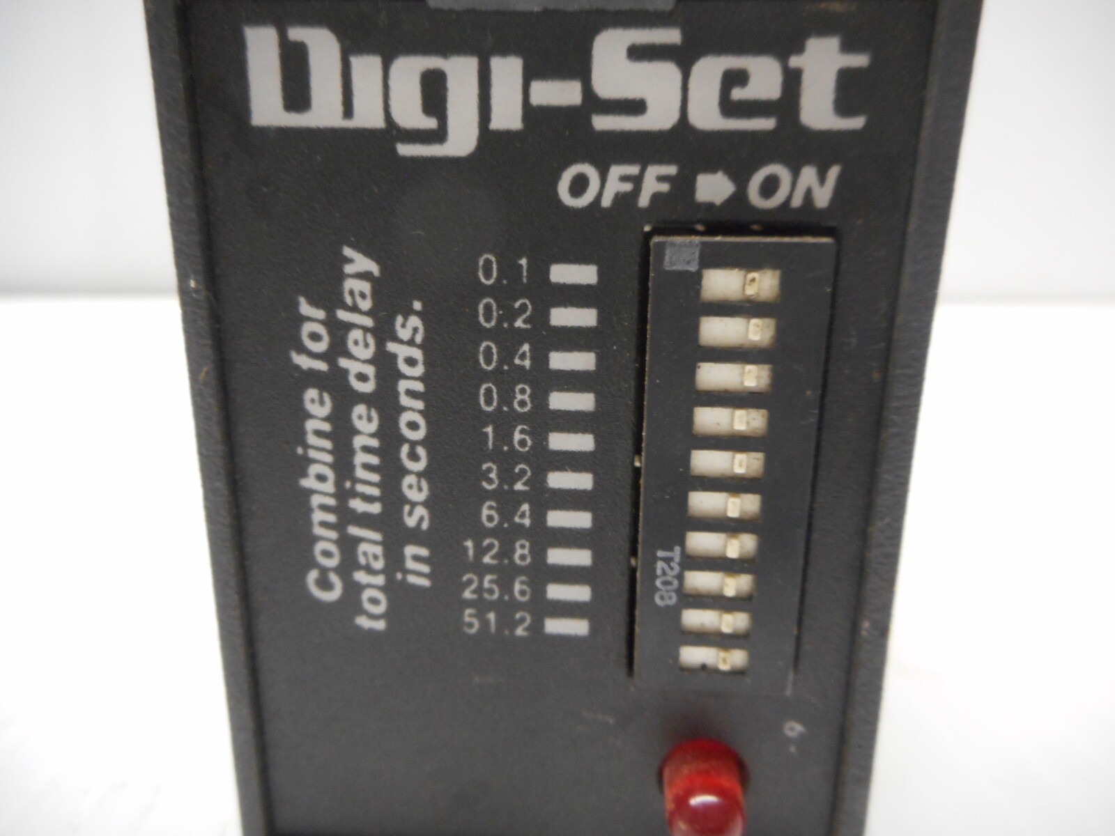 SSAC TDML120AL Time Delay Digi-Set Time Delay Relay 8 Pin 120VAC 2693B ...