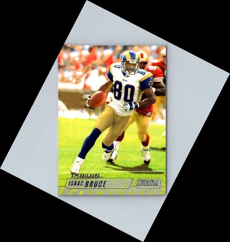 2002 Stadium Club Isaac Bruce #64 St. Louis Rams Football Card | eBay