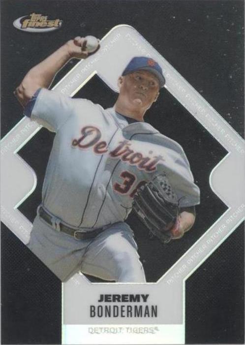 2006 Topps Finest - Jeremy Bonderman #97 Black Refractor /99 for sale ...