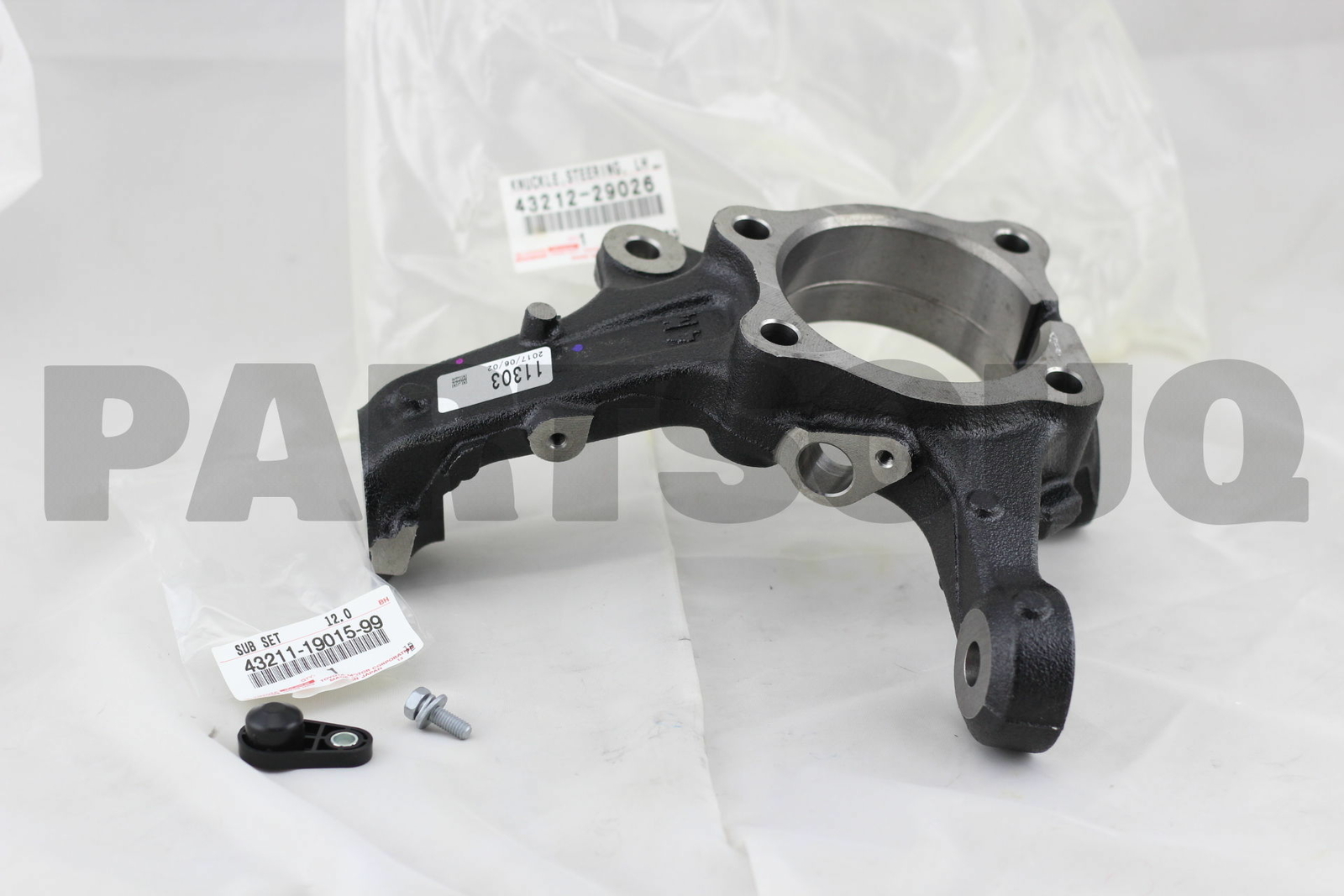 4321229026 Genuine Toyota KNUCKLE, STEERING, LH 43212-29026 | eBay