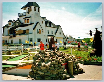 Point Pleasant Beach NJ~Pebble Beach Miniature Golf~UNUSED Jersey Shore ...