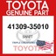 Genuine Toyota 41309-35010 SHAFT SUB-ASSY, DIFF SIDE GEAR, LH ...