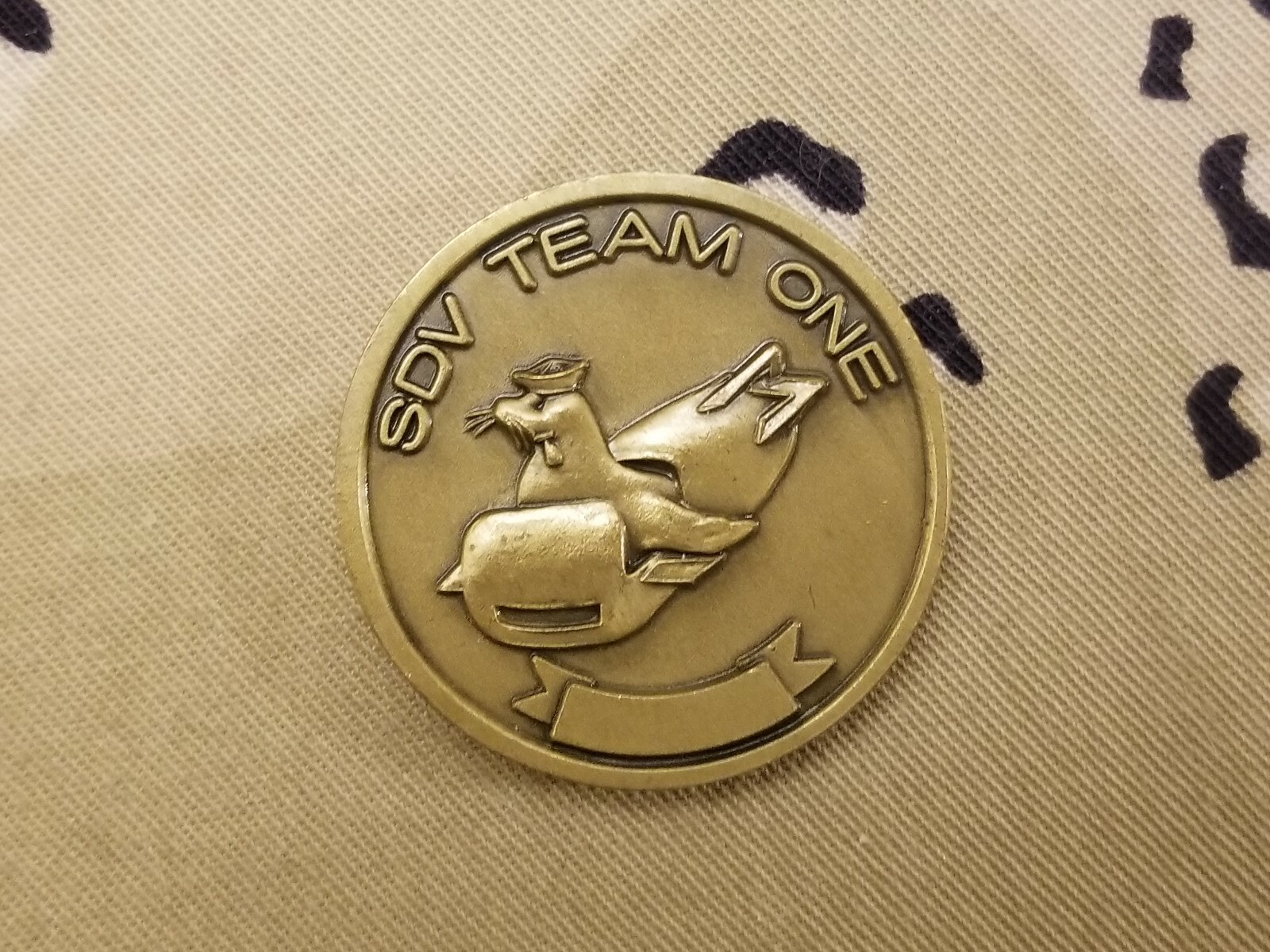 RARE ,SDVT ONE, SEAL DELIVERY VEHICLE TEAM ONE, CHALLENGE COIN, | eBay