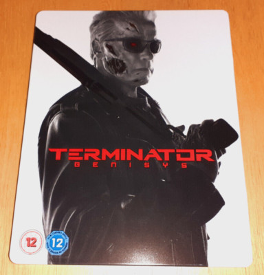 TERMINATOR GENISYS Blu-ray Limited Edition UK Steelbook 2-Disc ...