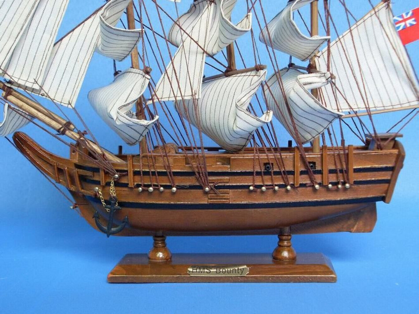 Wooden HMS Bounty Tall Model Ship 15" | eBay