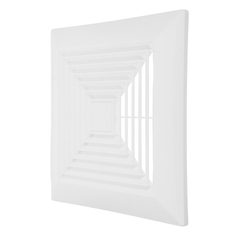 Bathroom Fan Grille Cover Plastic Exhaust Fan Cover With Springs For ...