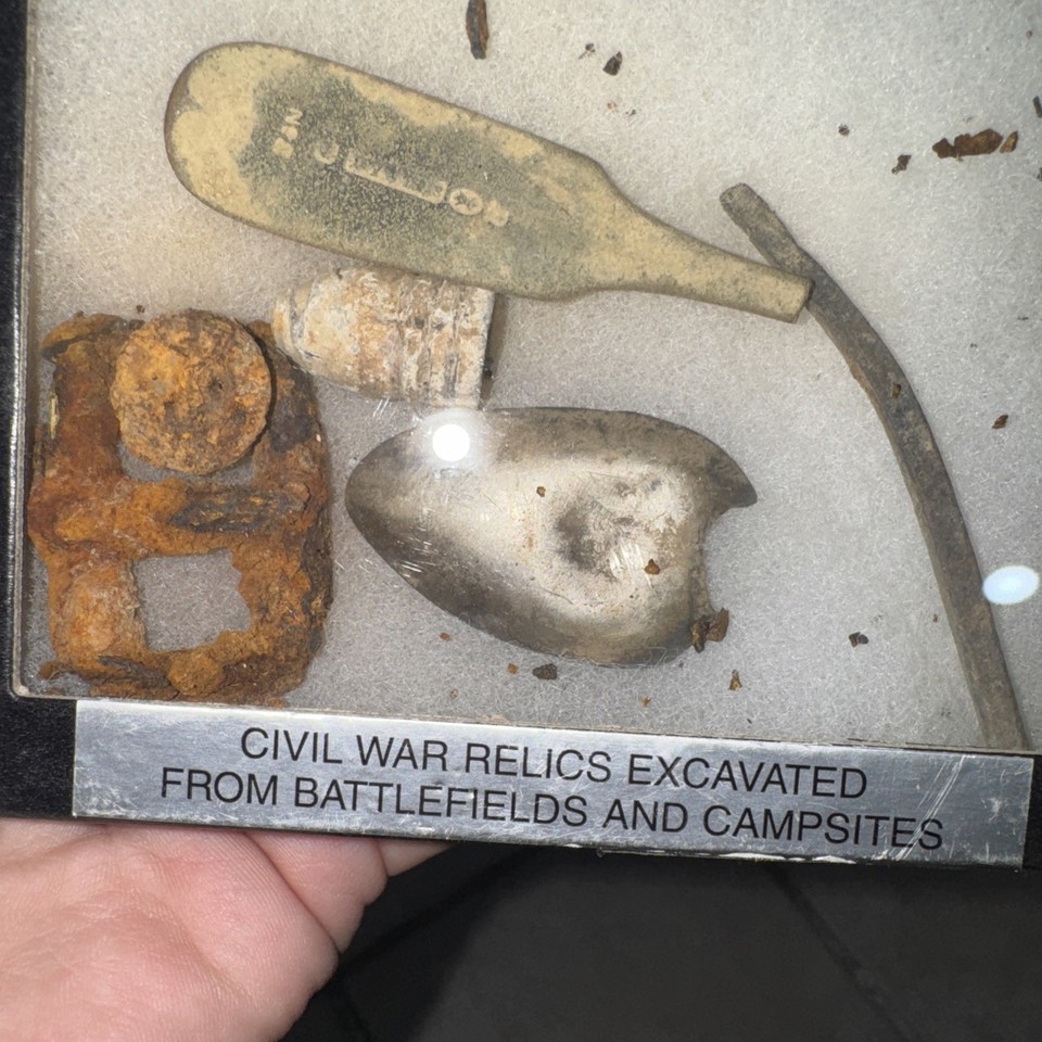 Civil War Relics/Artifacts Excavated from Battlefields & Campsites ...