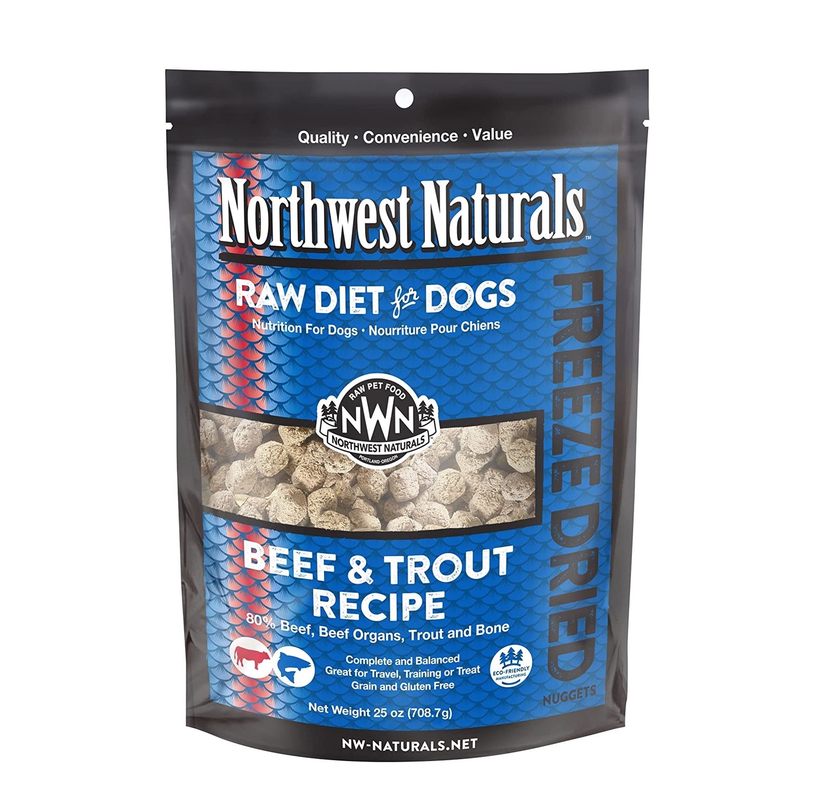 NWN FD BEEF/TROUT NUGGET 25oz | eBay