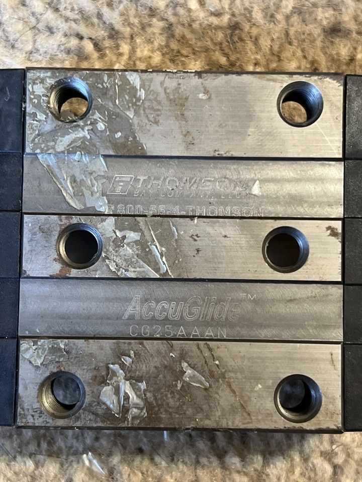 AccuGlide Linear Ball Bearing Carriage 25-A | eBay