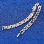 Women Men Therapy Energy Healing Bracelet Steel Magnetic Health Care ...