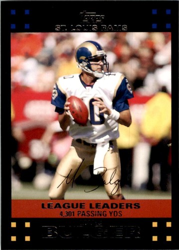 2007 TOPPS MARC BULGER ST. LOUIS RAMS #397 | eBay