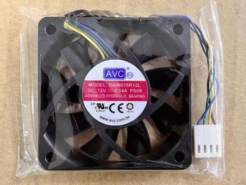 AVC DA06015R12L DC 12V 0.14A 4pin 60*60*15mm PWM Chassis Cooling Fan | eBay