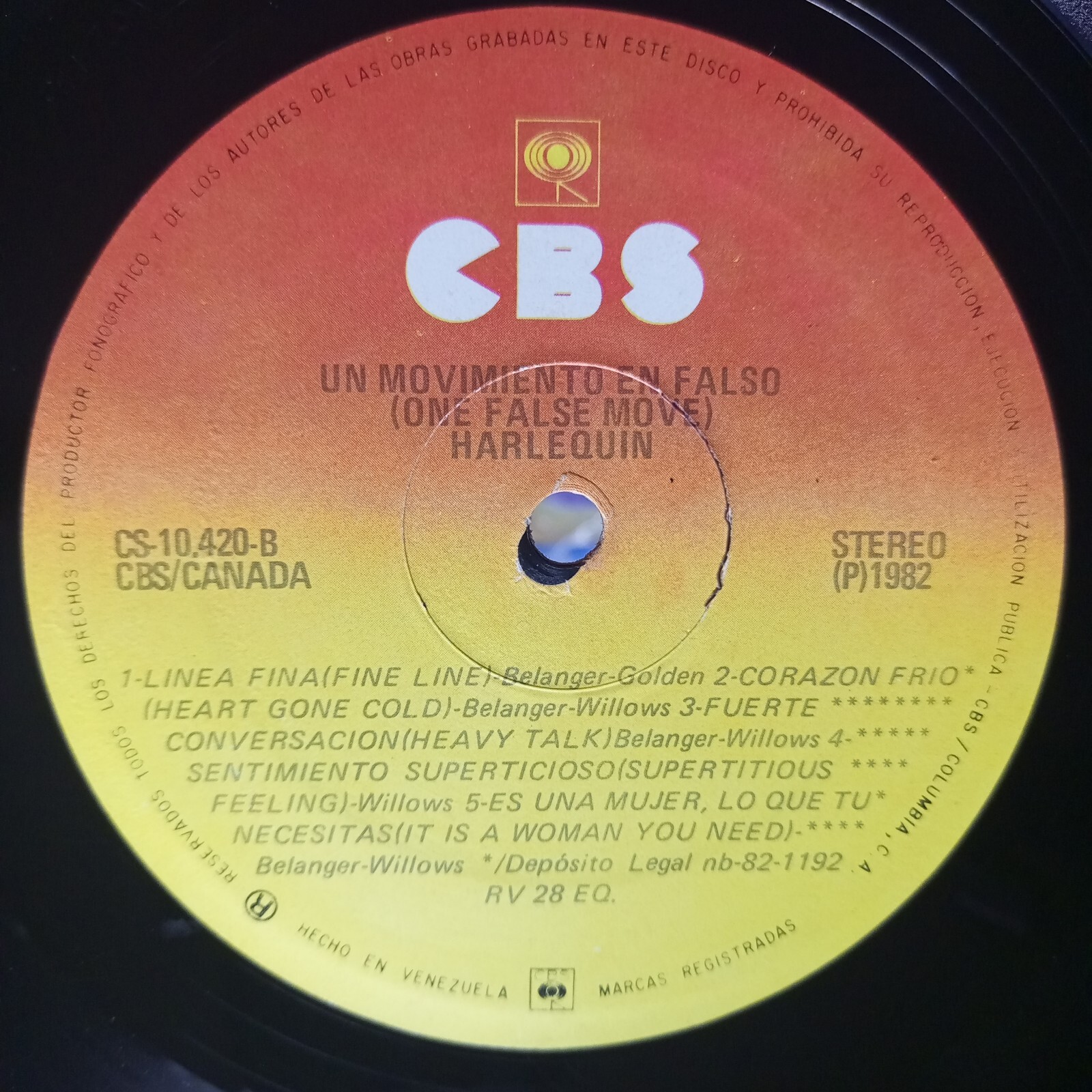 Harlequin – One False Move [1982] Vinyl LP Rock CBS Rare Version | eBay