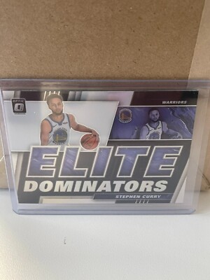 2019-20 Panini Donruss Optic STEPHEN CURRY Elite Dominators 16 Silver ...