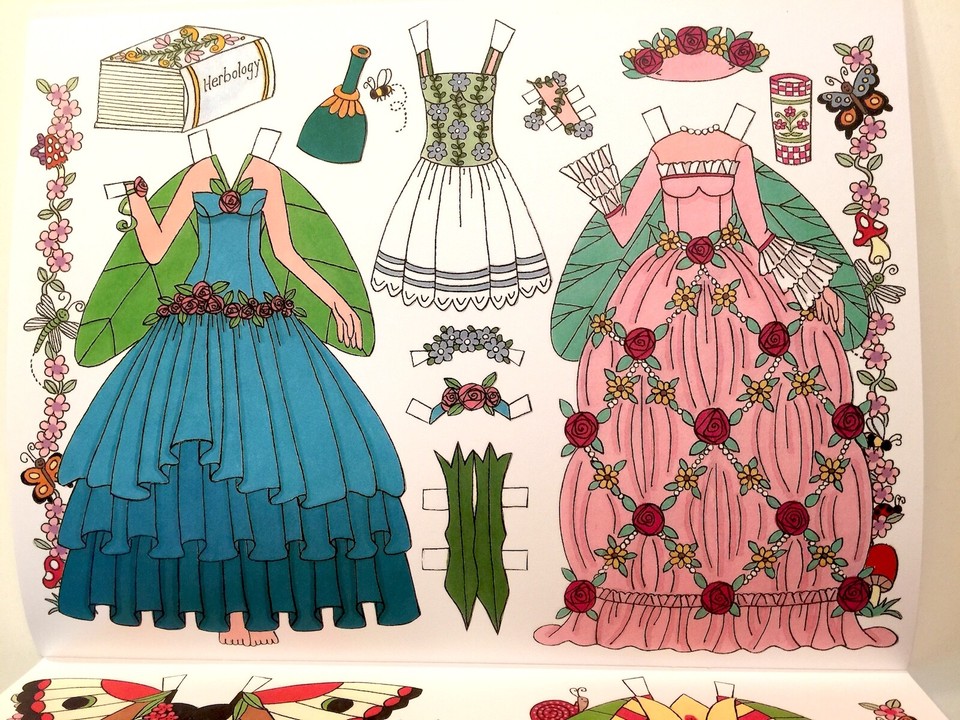 Whimsical! FLUTTER PAPER DOLLS from the Land of Faerie - by Alina ...