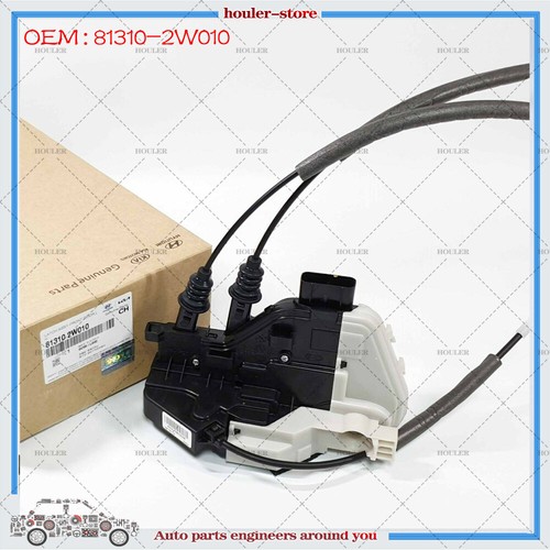 Genuin* Front Left Door Lock Latch Actuator For Hyundai Santa Fe 81310 ...