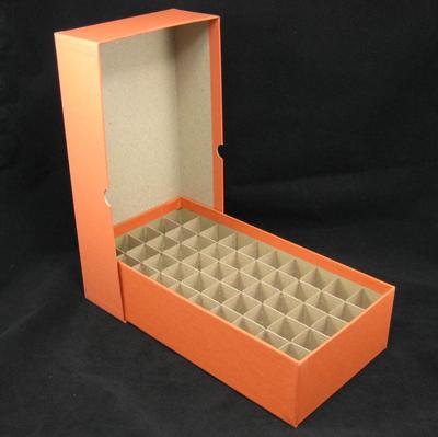 Quarter Round or Square Coin Tube or Roll Storage Box w/Dividers Holds ...