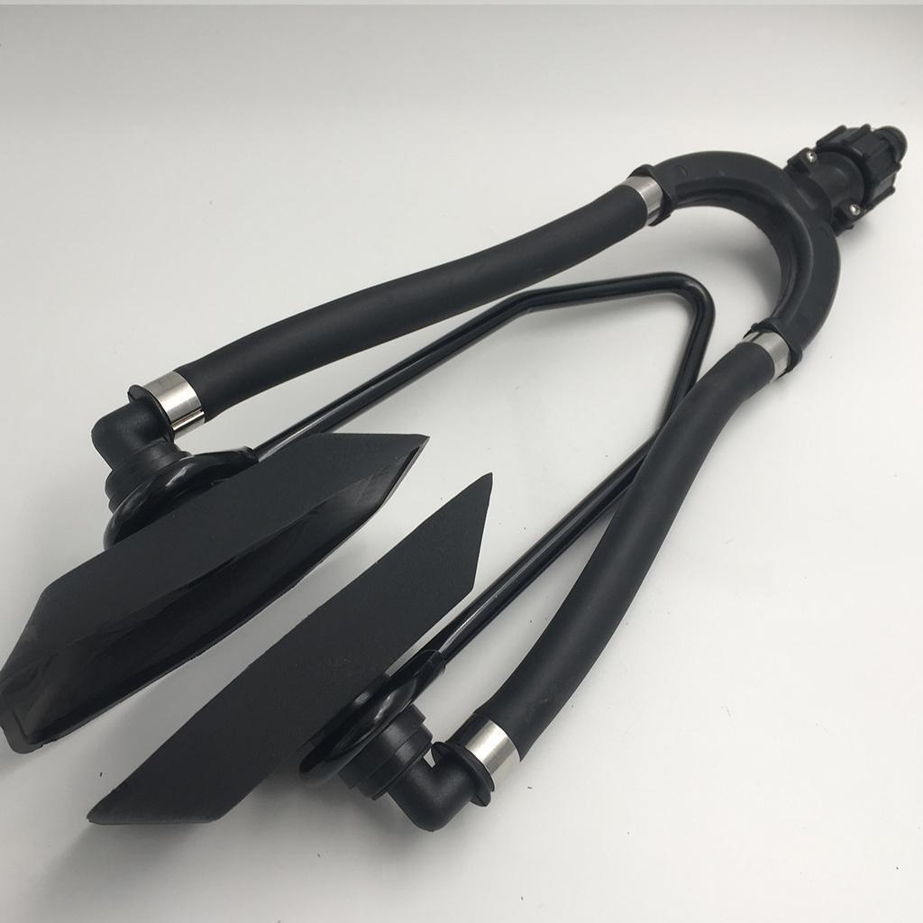 Outboard Boat Marine Dual Water Flow Motor Flusher Rectangular Ear Muff ...