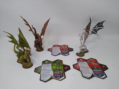 Heroscape Dragon Lot Of 3 Mimring, Charos, Su-Bak-Na | eBay