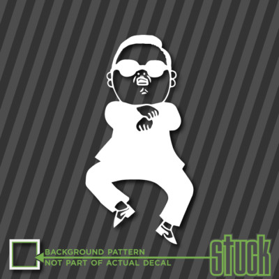 Gangnam Style ! - PSY Vinyl Decal Sticker meme JDM Korea Fresh Illest ...