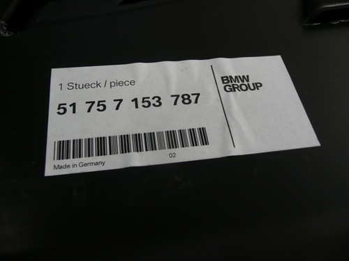 NEW GENUINE BMW E65 E66 E67 ENGINE SHIELD COVER FRONT BOTTOM LEFT ...