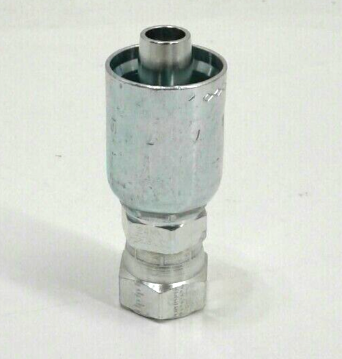 Parker 10677-10-10 Crimp Fitting 5/8" Hose x 5/8" Female JIC 37°Swivel ...