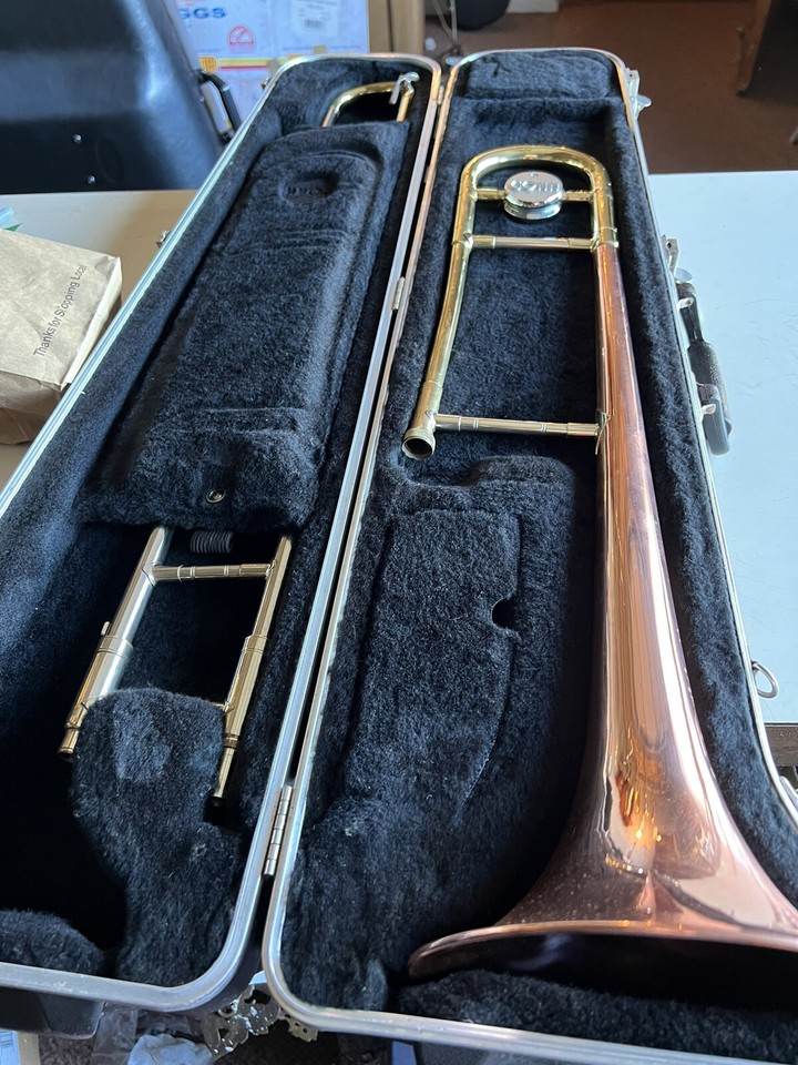 Conn Copper USA Trombone Director Overhauled With New.Case #64592. | eBay
