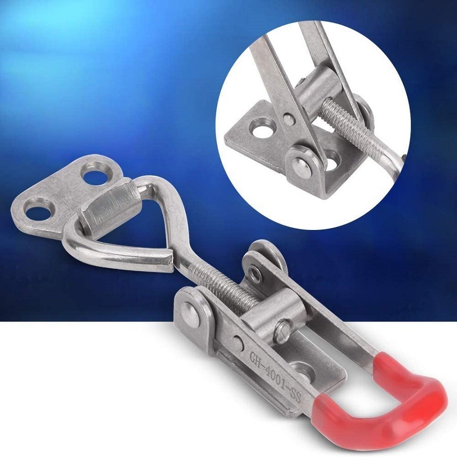 Stainless Steel Toggle Clamp GH 4001 SS Adjustable Buckle 2pcs Value ...